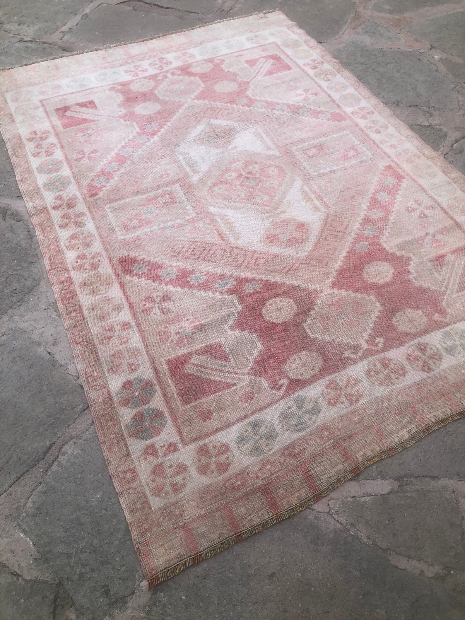 Oushak Rug / Oushak Saloon Rugs /handmade Old Turkish Wool Rug - Etsy