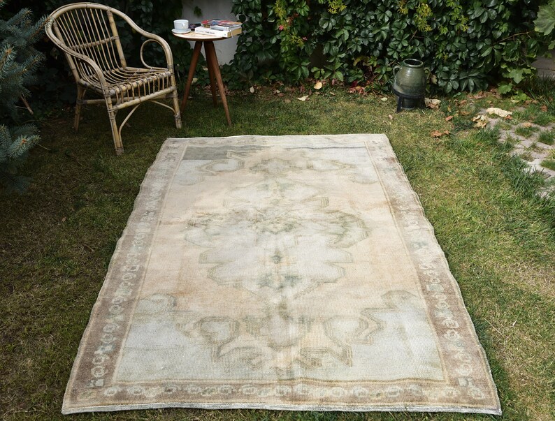 Oushak Rug / Oushak Saloon Rugs / Handmade Old Turkish Wool | Etsy