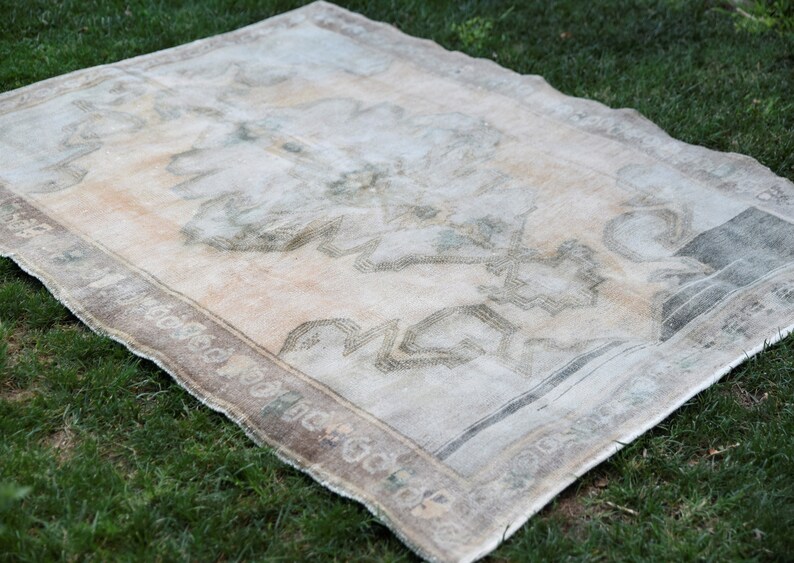 Oushak Rug / Oushak Saloon Rugs / Handmade Old Turkish Wool | Etsy