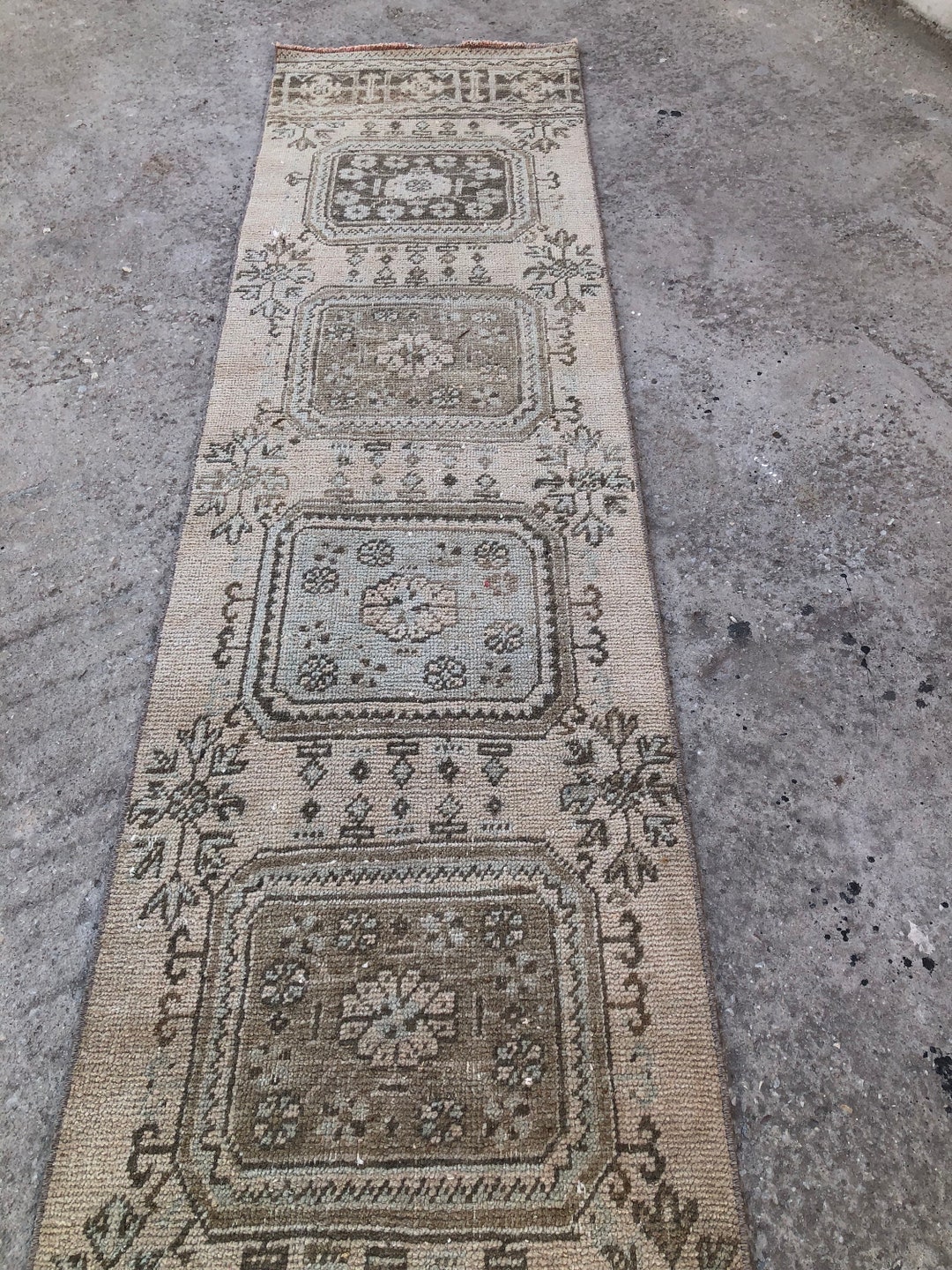 Extra Long Runner Rug, Vintage Rug Runner Long, Turkish Runner Rug ...