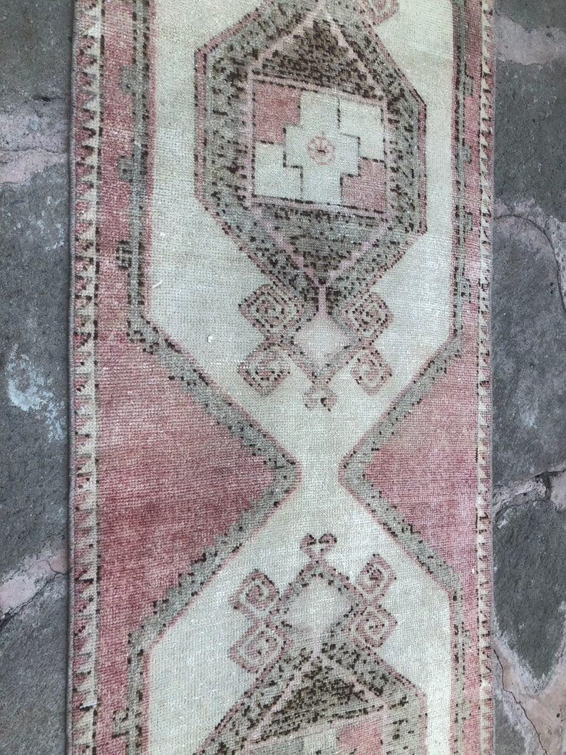 Oushak Runner Rug Red Runner Rug Turkish Runner Rug | Etsy