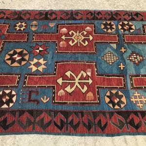 Antique Avar Kilim, Antique Turkish Kilim, Front Foyer Antique Kilim ...