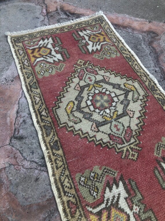 Tribal Ethnic Turkish Rug Home Decor Rug Vintage Handwoven | Etsy