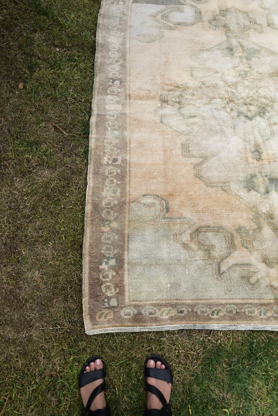 Oushak Rug / Oushak Saloon Rugs / Handmade Old Turkish Wool | Etsy