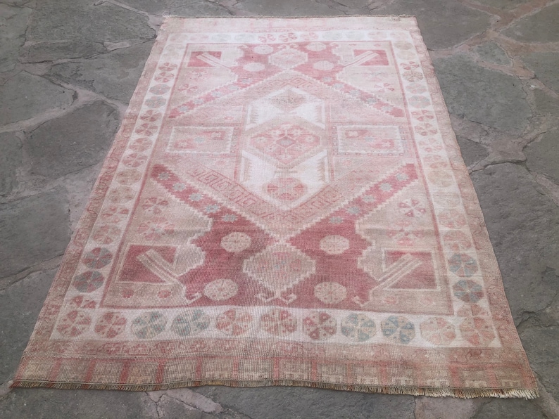 Oushak Rug / Oushak Saloon Rugs /handmade Old Turkish Wool Rug - Etsy