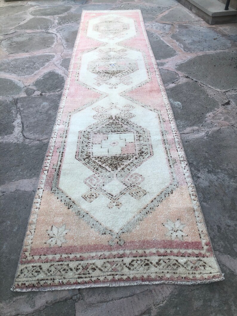 Oushak Runner Rug Red Runner Rug Turkish Runner Rug | Etsy