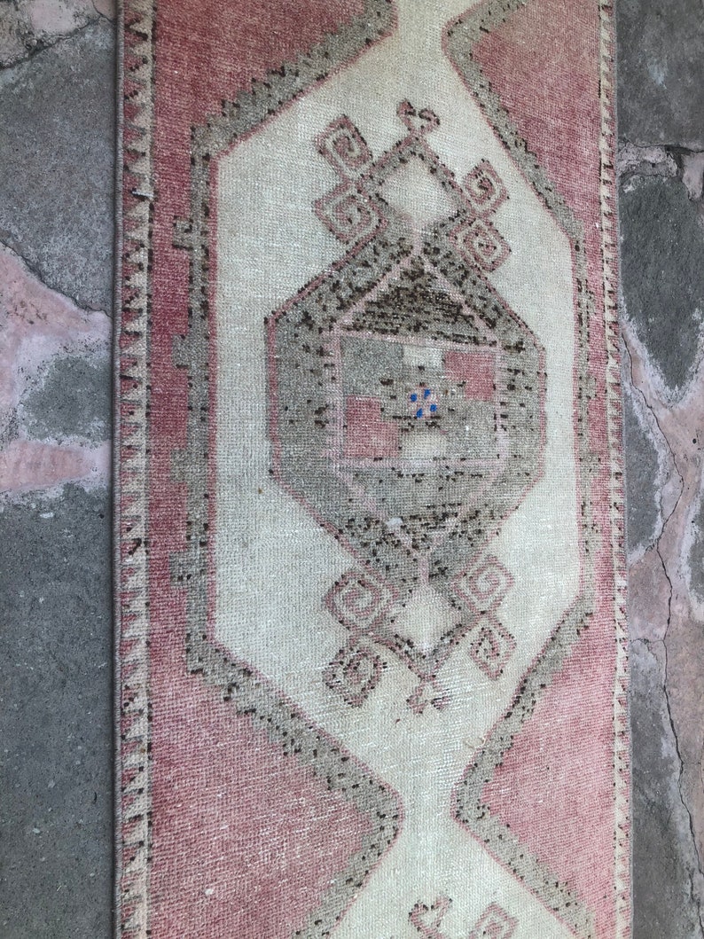 Oushak Runner Rug Red Runner Rug Turkish Runner Rug | Etsy