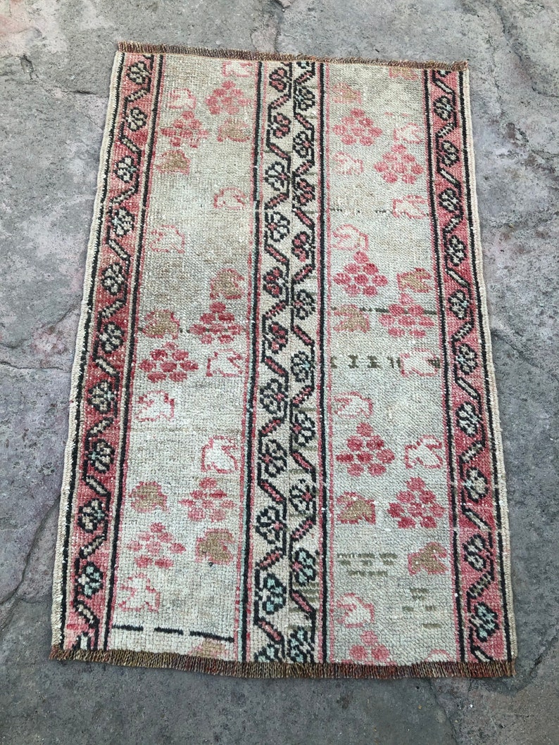 Small Rugs Turkish Small Rug Vintage Small Rug Oushak Small - Etsy