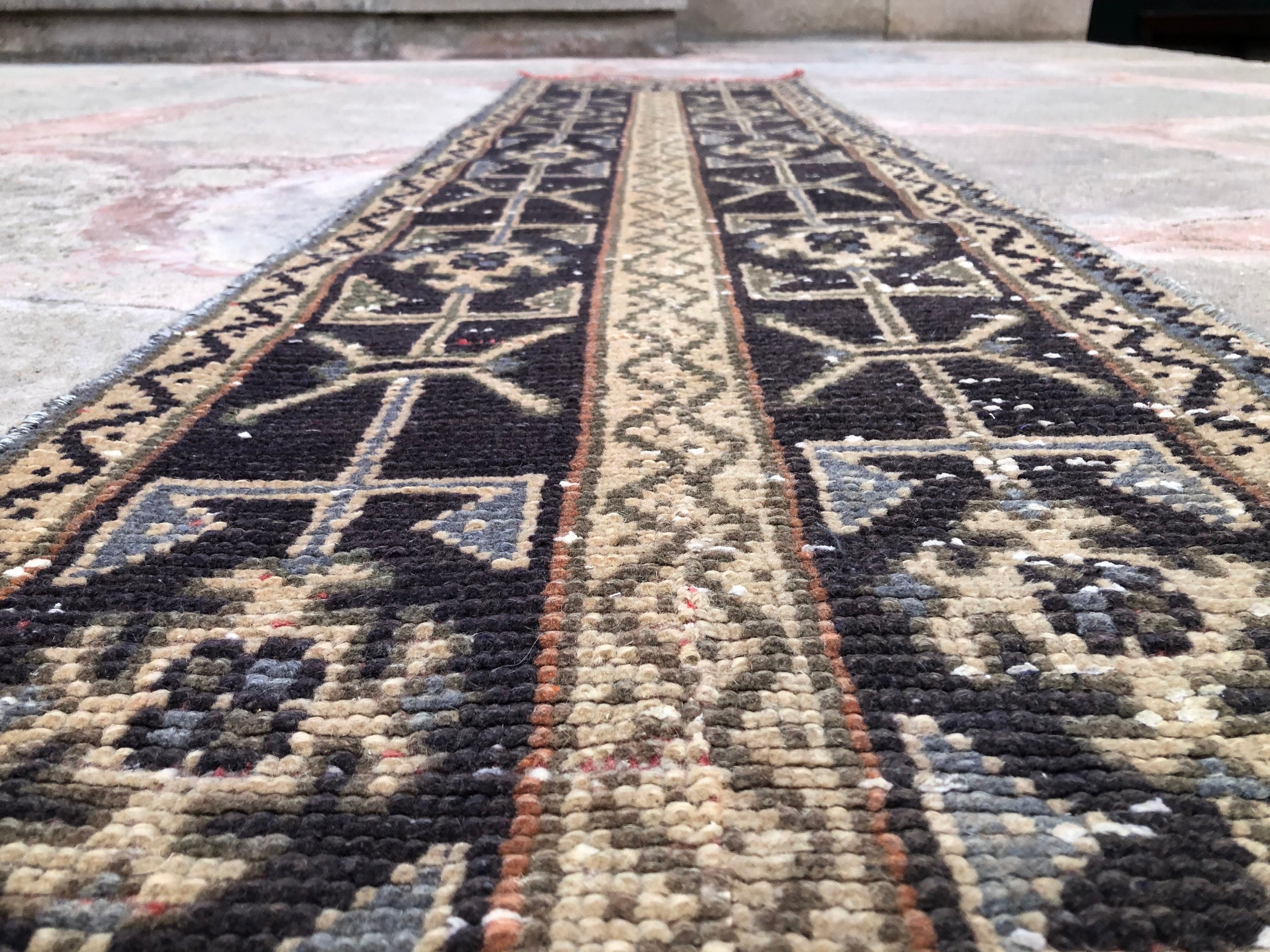 Oushak Runner Rug / Narrow Runner Rug / Turkish Runner Rug / | Etsy