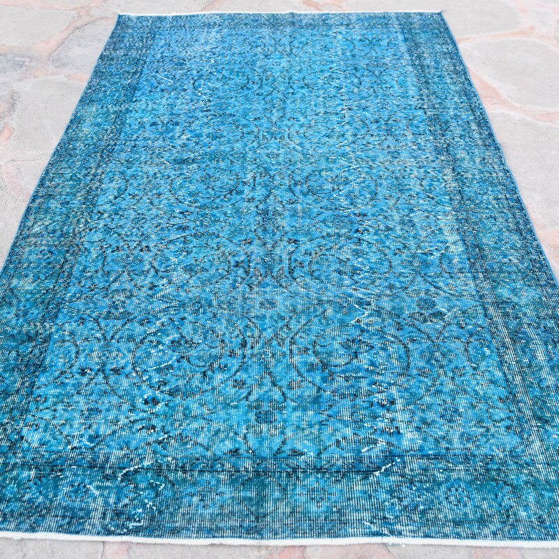 Turquoise Rug - Etsy