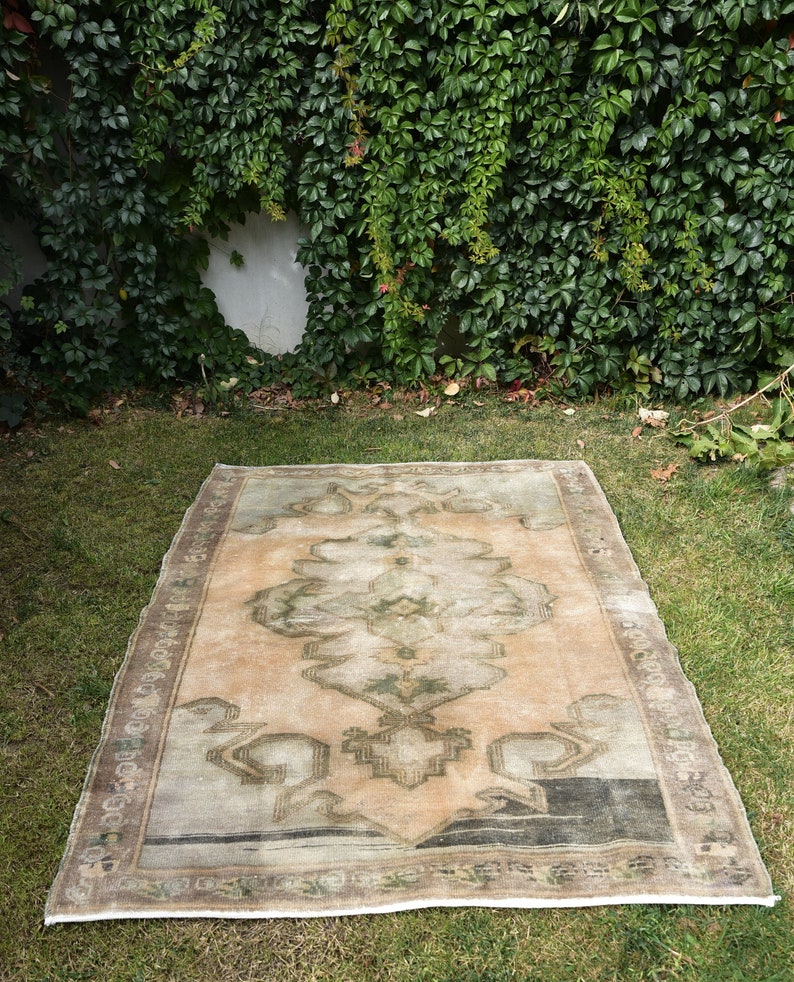 Oushak Rug / Oushak Saloon Rugs / Handmade Old Turkish Wool | Etsy