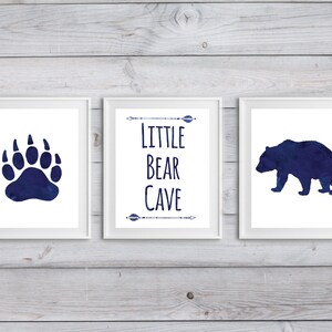 Baby Boy Nursery Decorlittle Bear - Etsy