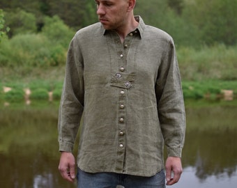 Medieval Linen Shirt - Etsy