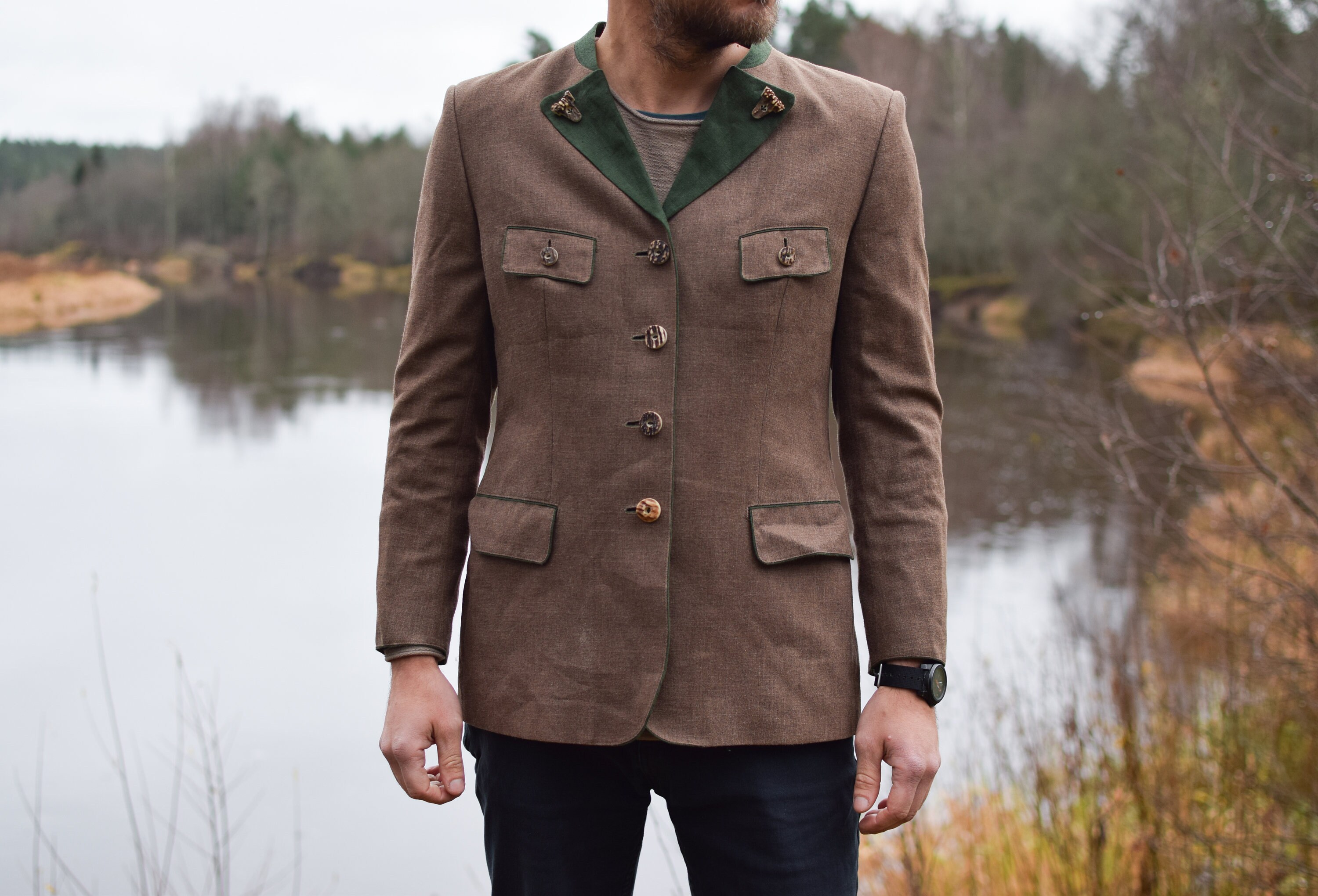 Vintage HABSBURG Original Tyrolean Plaid Jacket, Authentic Royal ...