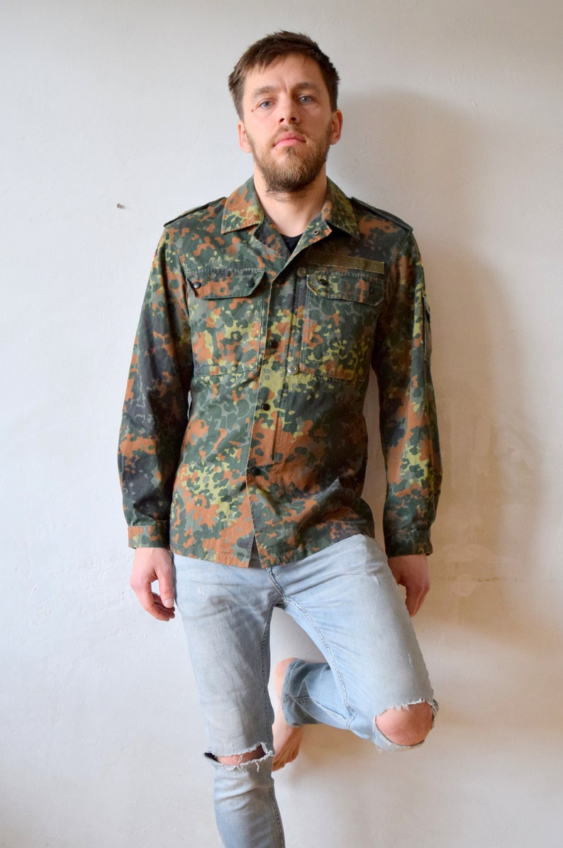 German Military Jacket, Field Jacket, Camouflage, Military Coat, German ...