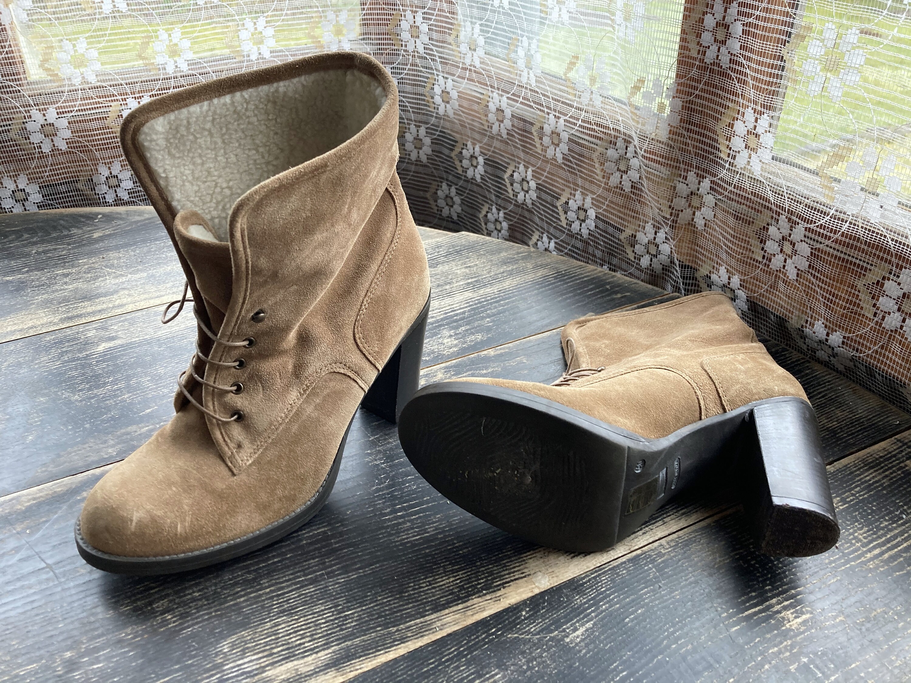 Vintage Leather Italian Boots Retro High Heel Lace-up Boots - Etsy