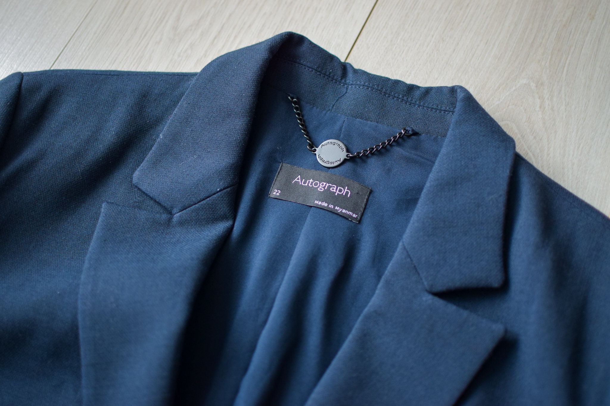 Navy Blue Retro 80s Dinner Blazer, Vintage Wedding Jacket, Elegant Men ...