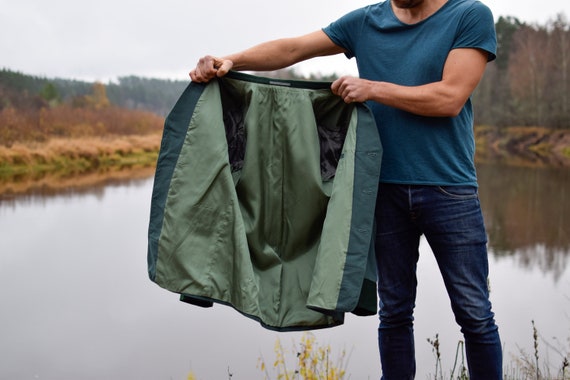 Vintage forest service uniform jacket - Green surplus… - Gem