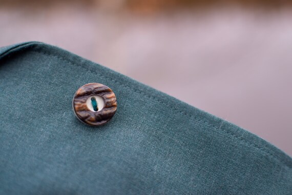 Vintage forest service uniform jacket - Green surplus… - Gem