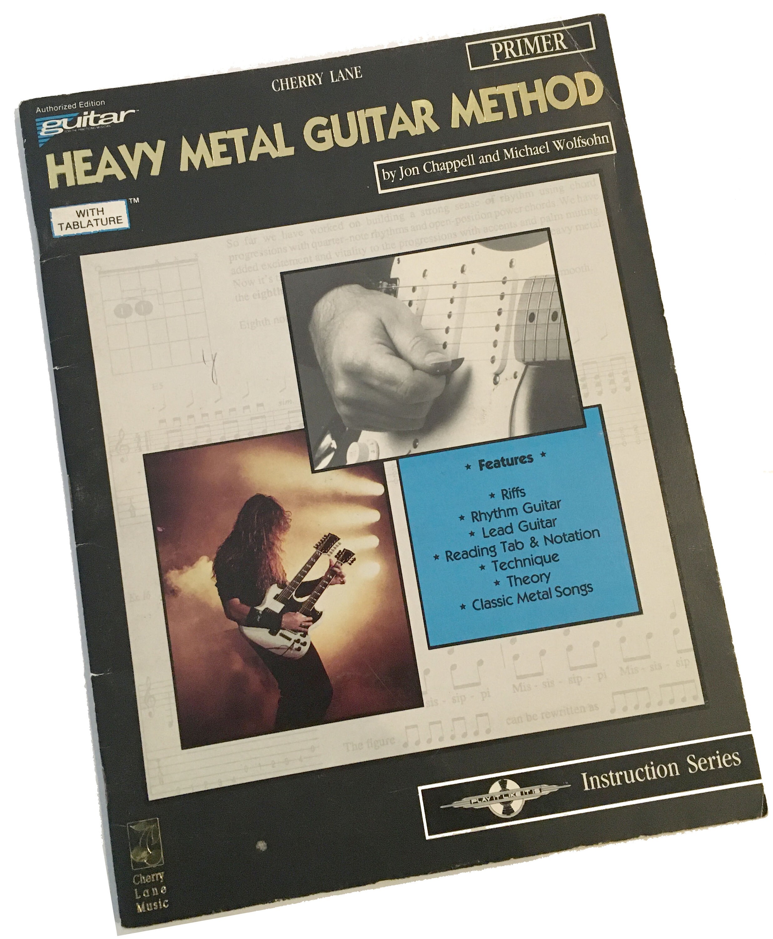 Guitar Instructions. Heavy Metal Guitar Method. Song Books. How to Play ...
