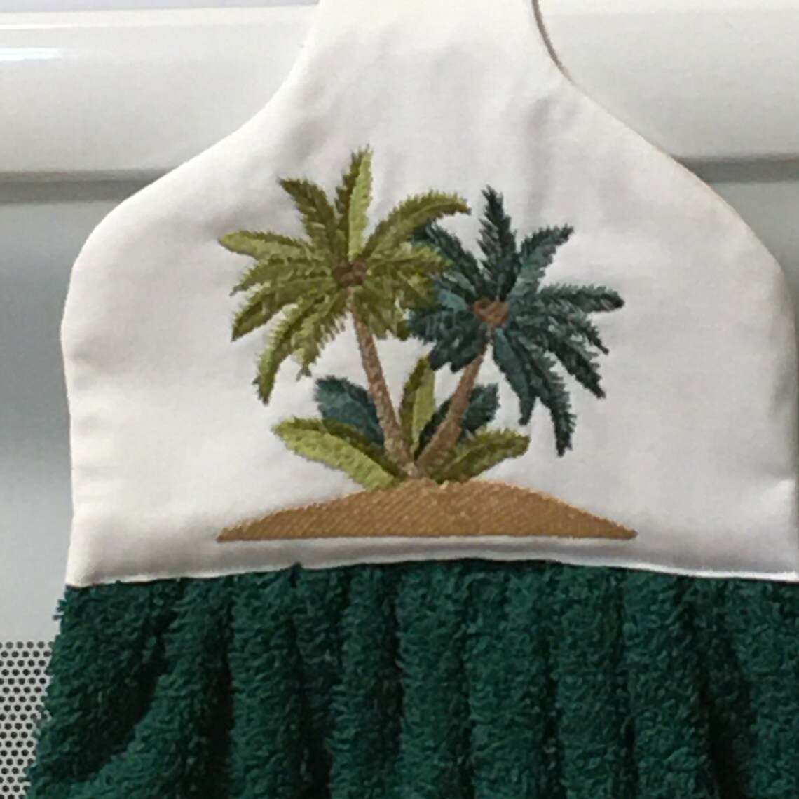 Palm Tree Hanging Towel - Etsy