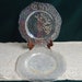 Iridescent Glass Plates - Set of 2 - Mid-century Iridescent Pressed ...