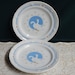 Moonlight Stoneware Plates Set of 2 Moonlight Goose Salad Plates ...