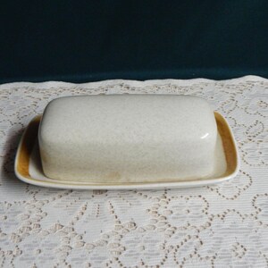Mikasa Butter Dish Mikasa Stone Manor Stoneware Covered Butter Dish No ...