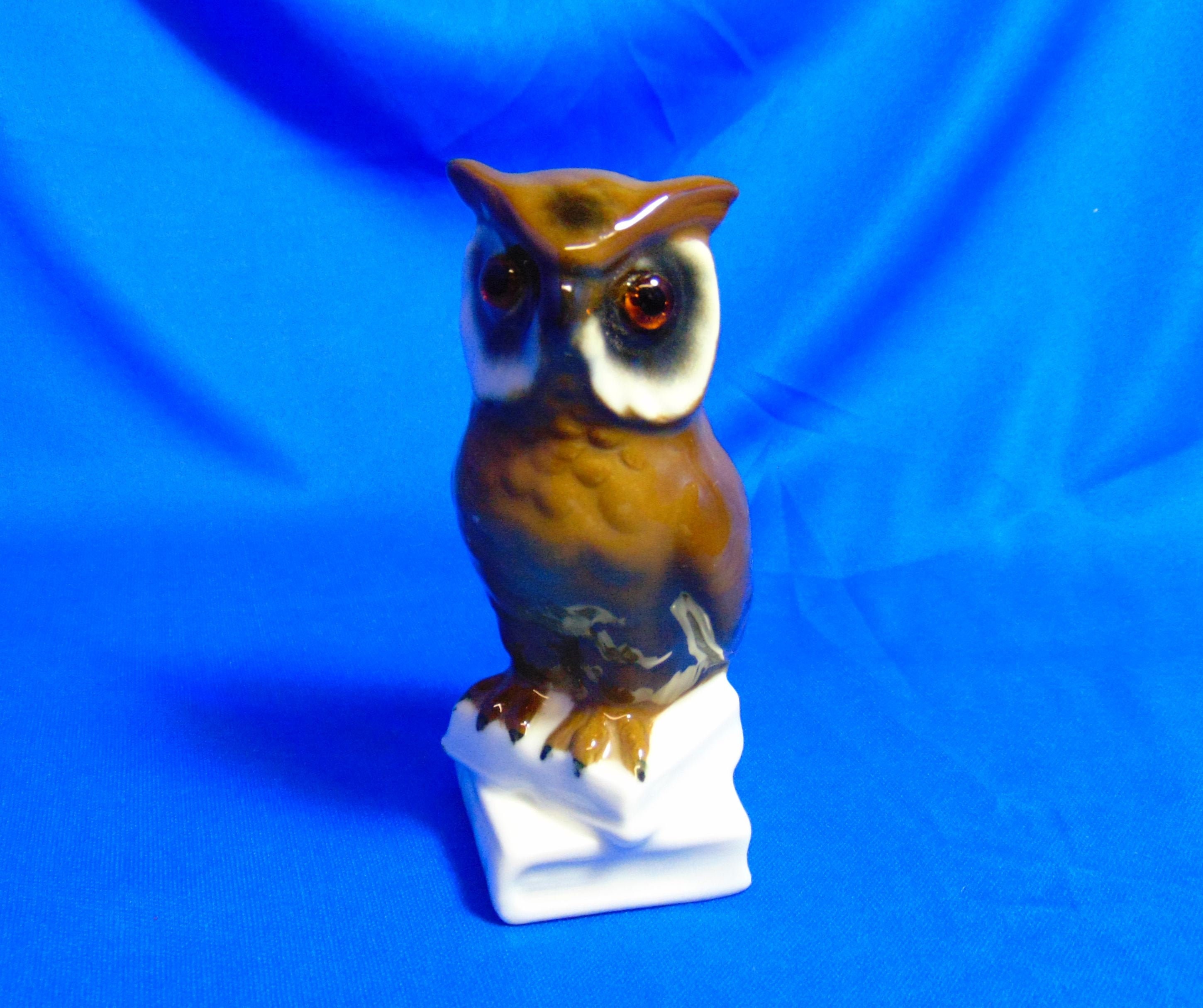 Art & Collectibles Collectibles Vintage West German Porcelain Owl Pair ...