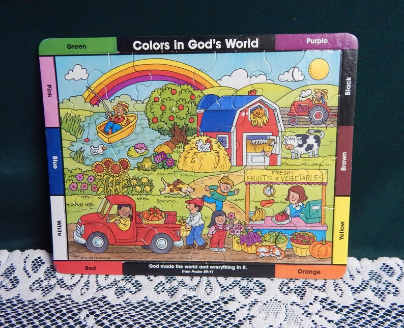 Children's Religious Puzzles Set of 3 Ages 3 Plus | Etsy