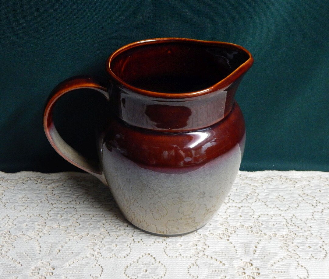 Sango 80oz Pitcher - Sango Nova Brown Stoneware 80oz Pitcher #4933 ...