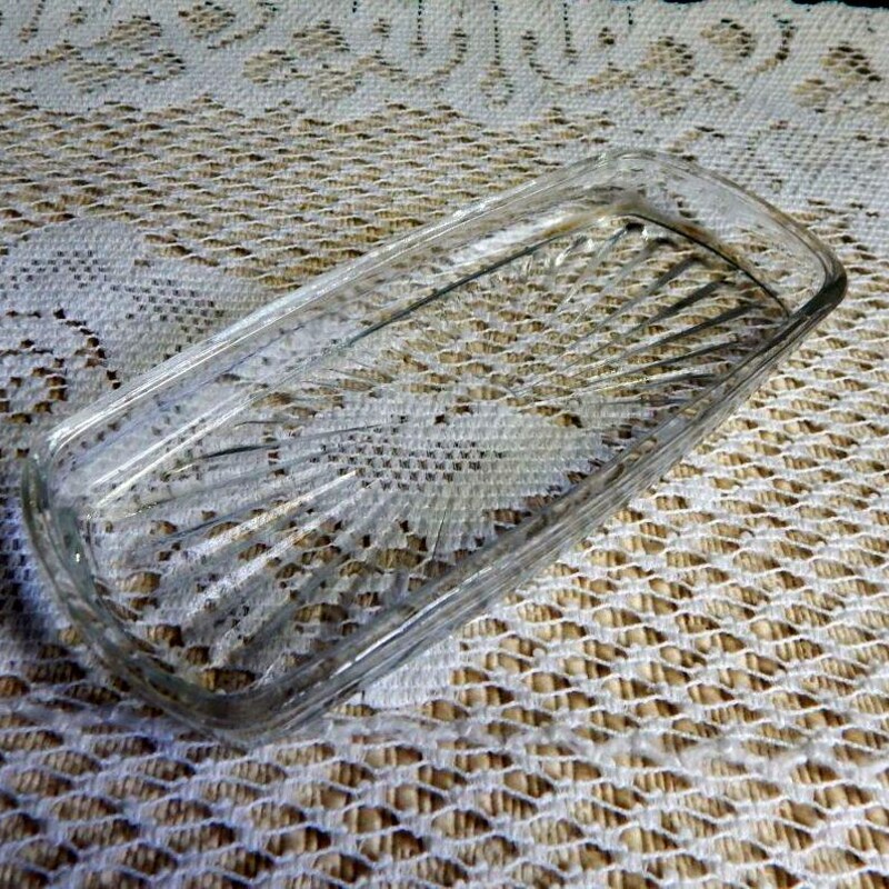 Glass Butter Dish - Etsy