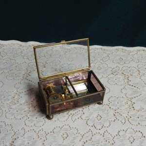 Glass Brass Music Box via Vermont Music Box That's What Friends Are for ...