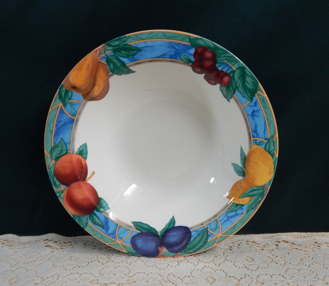 Victoria & Beale Forbidden Fruit Porcelain 10.75" Vegetable Bowl - Made ...