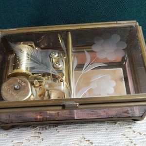 Glass Brass Music Box - via Vermont Music Box - That's What Friends Are ...