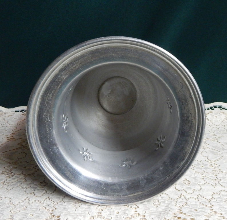 Silverplate Ice Bucket Fleur De Lis Embossed Ice Bucket - Etsy