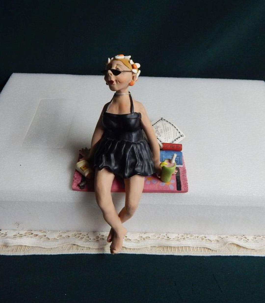 Nancye Williams Figurine 1999 Claire Shelf Sitter Oh You Doll Mantle ...