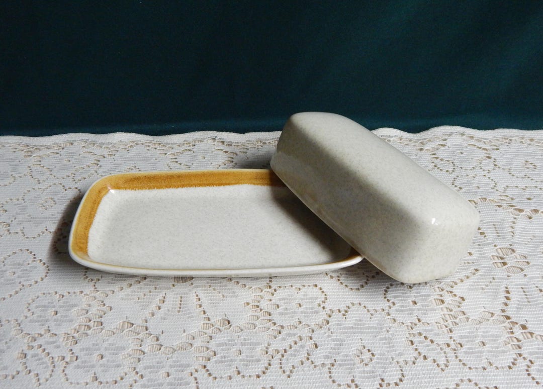 Mikasa Butter Dish - Mikasa Stone Manor Stoneware Covered Butter Dish ...
