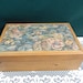 Wood Tapestry Box Large Jewelry Box Dresser Box Storage Treasure Box ...