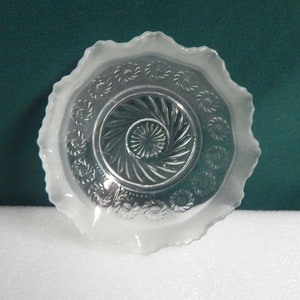 Pressed Glass Bowl - 1930's Katherine #3187 Pattern by Bagley Glass Co ...