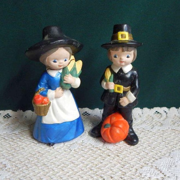 Pilgrim Man Figurines - Etsy