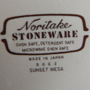 Noritake Sunset Mesa Concept 1 Stoneware 10.5" Dinner Plates #8663 ...