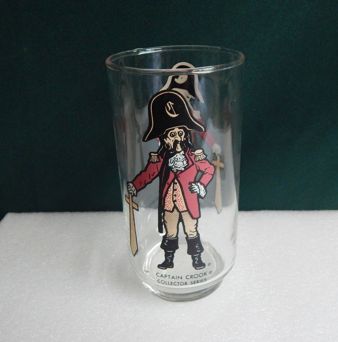 Vintage 1970s Captain Crook Glass - Mcdonald's Collector Series - Etsy