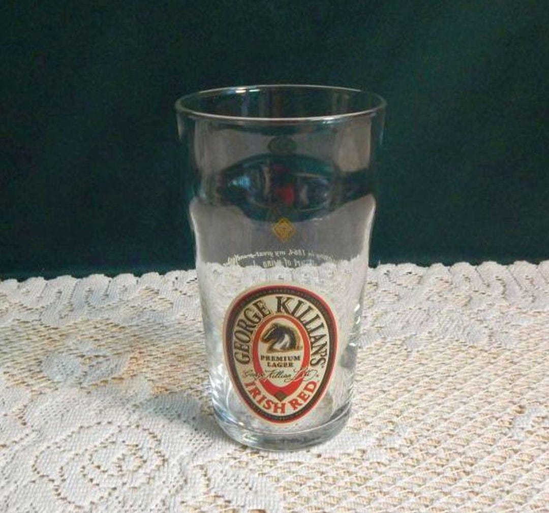 George Killian's Irish Red Premium Lager 16oz Beer Pint Glasses - Made ...
