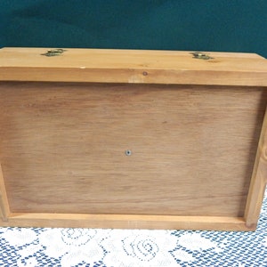 Wood Tapestry Box - Large Jewelry Box - Dresser Box - Storage Treasure ...