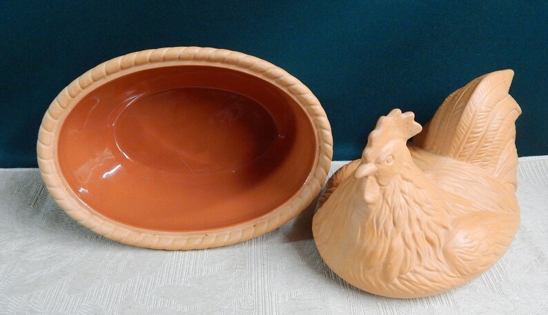 Chicken Terracotta Baker Brique Ware Terracotta Brique | Etsy