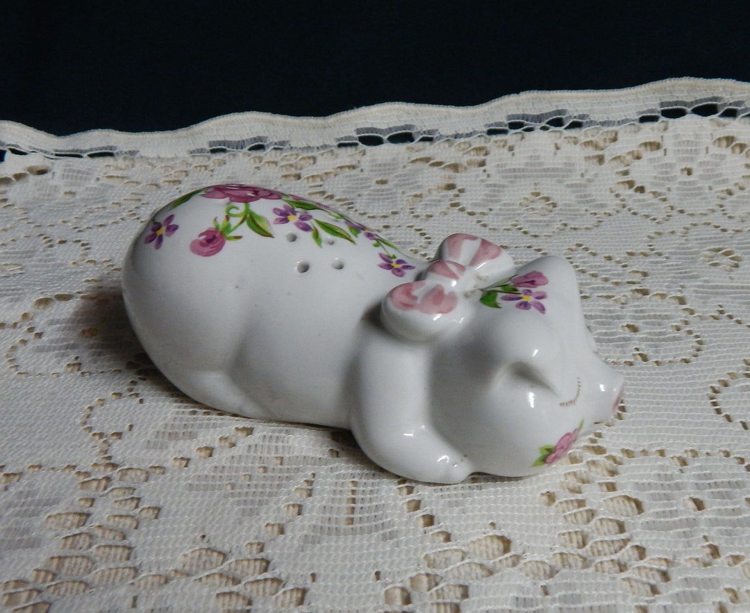 Vintage Ceramarte Pig Pomander: Avon Floral Ceramic Diffuser - Etsy