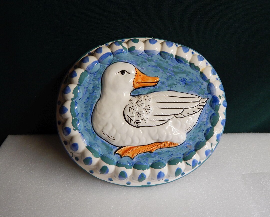 Ceramic Duck Mold - Sigma Tastesetter Ceramic Duck Jello Mold or Wall ...