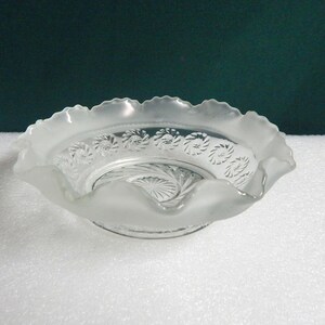 Pressed Glass Bowl - 1930's Katherine #3187 Pattern by Bagley Glass Co ...