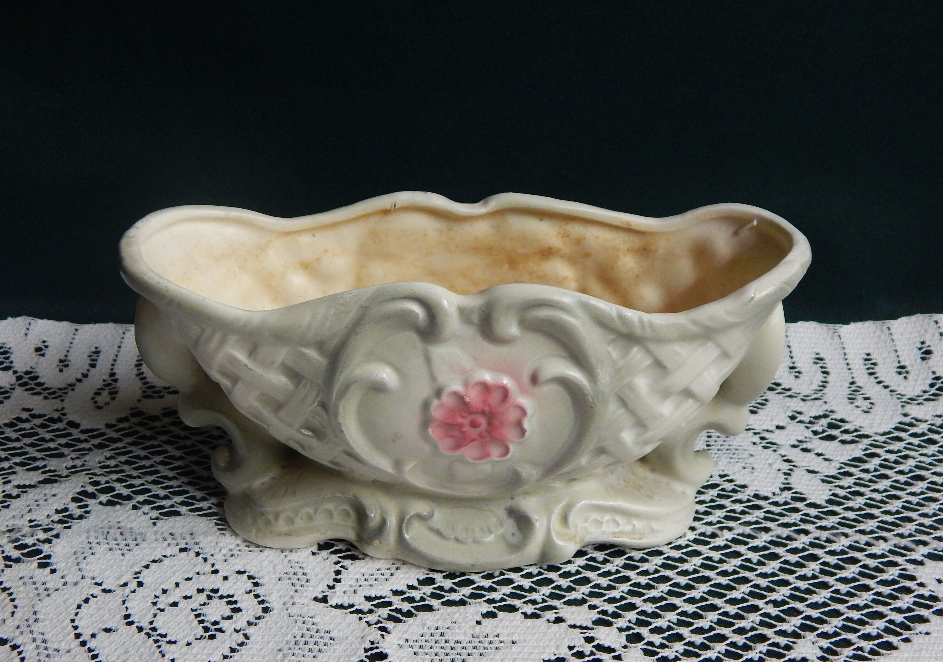 Wales Porcelain Planter French Provincial Decor Flower - Etsy